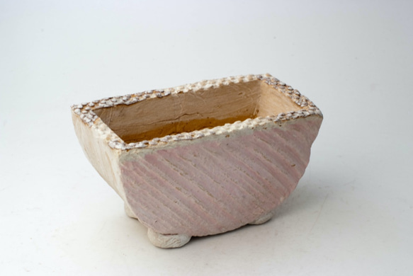 3/24〜4/30 緊急割引10％陶器製 多肉植物の欲しがる植木鉢 HMc-9392ピンク 一輪挿し・花瓶・花器 pots 通販｜Creema ...