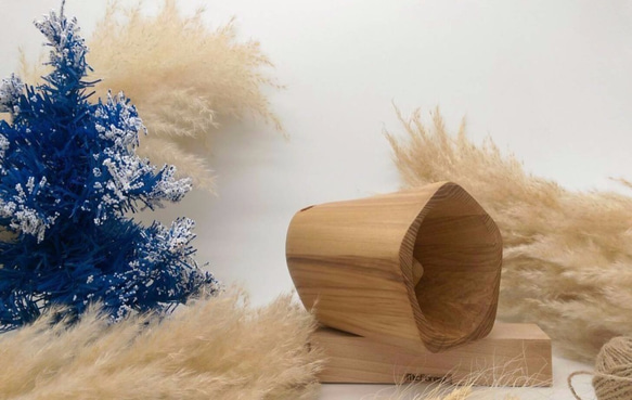 マイクロ森。シングル穴。ウッドスピーカー。スピーカー。ブナ スマホスタンド・スマホスピーカー 微森林 通販 4656605｜Creema(クリーマ)