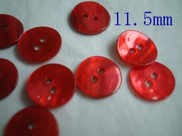 12個*11.5mm真珠貝ボタン*1色 ボタン * kraftbuttons * 通販 4167087｜Creema(クリーマ)