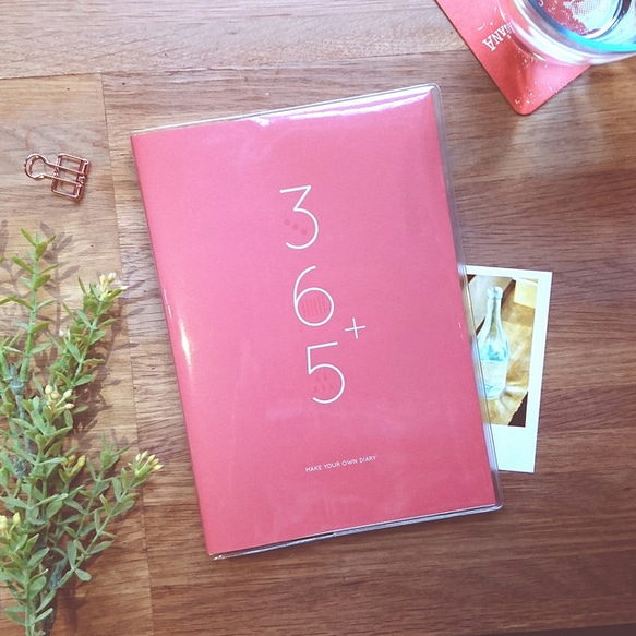 Dimenche Dimanche 365はv.2を覚えています[ラズベリーレッド] 手帳 dimanche 通販｜Creema(クリーマ) 6745292