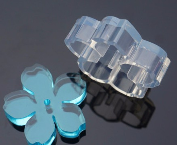 シリコンモールド 【 さくら （大）1個 シリコン型 】 桜 レジン パーツ レジン 素材 型 レジン・樹脂 tama工房 通販 ...