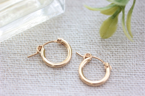 14kgf 13mm フープピアス(線径2mm) ピアス（フープ） DREAM DECOR 通販 11661311｜Creema(クリーマ)