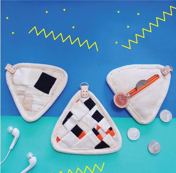 ONIGIRI coin purses 小銭入れ・コインケース numgunde studio 通販｜Creema(クリーマ) 2281858