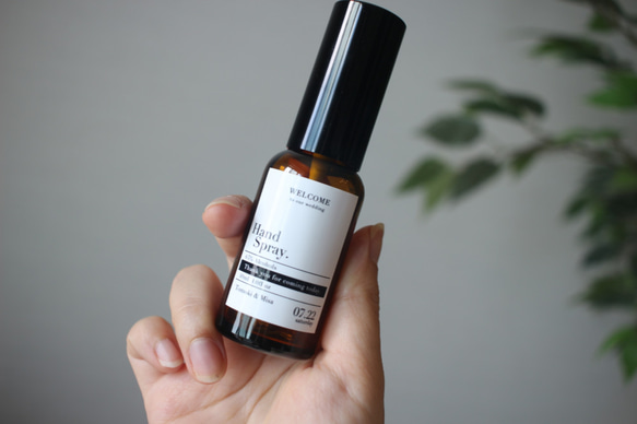 1枚80円〜 アルコールスプレー ボトルラベル（アルコール・マスクスプレー用）結婚式コロナ対策・プチギフトに その他オーダーメイド Re ...