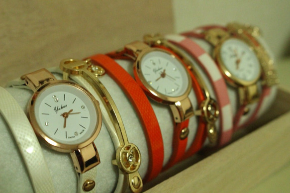 レディース腕時計 エルメスカラー 可愛い 皮綺麗 トレンドアイテム 腕時計 さんちゃんtomo 通販 2746738｜Creema(クリーマ)