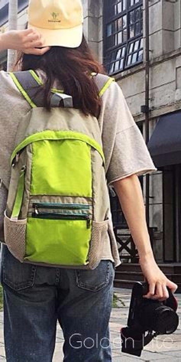 穿梭．青 Golden Lite城市輕旅包 背包・後背包 Golden Lite 的作品 2792360｜Creema
