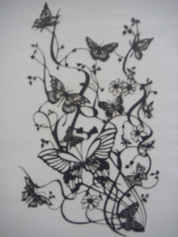 ☆再販☆ 切り絵：乱舞 切り絵 misako1105 通販 1793588｜Creema(クリーマ)