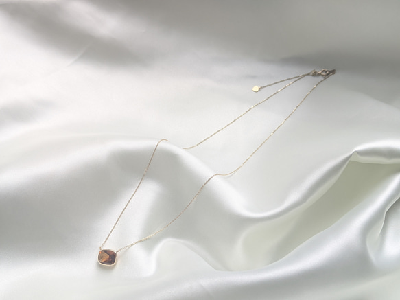 K10シトリンネックレス(一点限定品) ネックレス・ペンダント KUDANA 通販 10602296｜Creema(クリーマ)