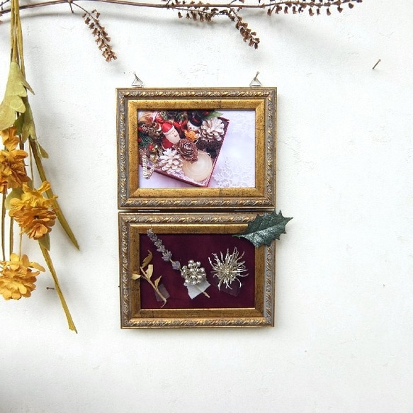 3way ＊フォトフレーム トレイ＊写真立てL判・アンティーク調G フォトフレーム・写真立て nomizu.gagu 通販 4936016 ...