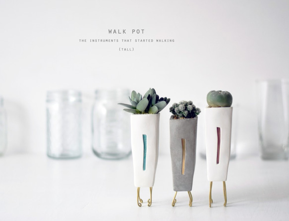 walk pot tall 植物 一輪挿し・花瓶・花器 NULL PLANTS 通販 9512151｜Creema(クリーマ)