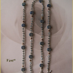 ブルーフロストコインカットグラスグリフィンロングネックレス【シルバー】 ネックレス・ペンダント Vert*《ｳﾞｪｰﾙ》 通販 1273057 ...