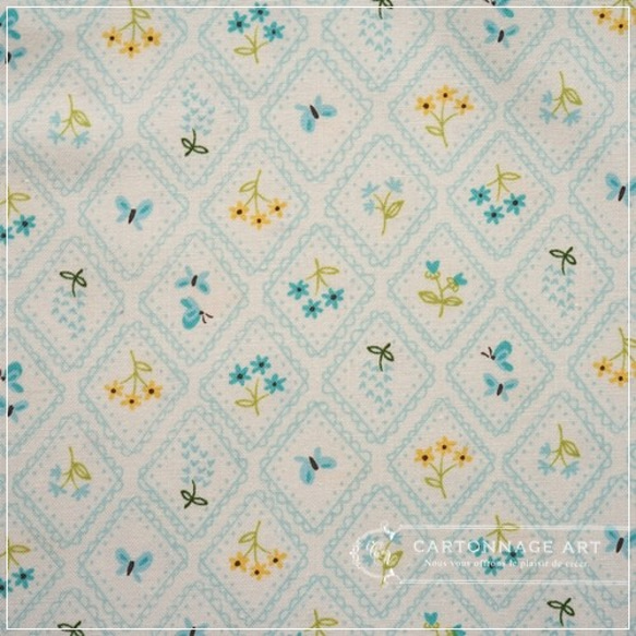 【プレゼント付き♪】小さめお花柄♪moda 20576-21 生地 CartonnageArt 通販｜Creema(クリーマ) 8490348