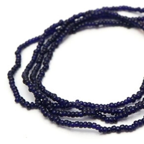 SBL-159ST-S 糸通しヴィンテージシード ダークネイビー ビーズ ジュリアン 通販 12677010｜Creema(クリーマ)