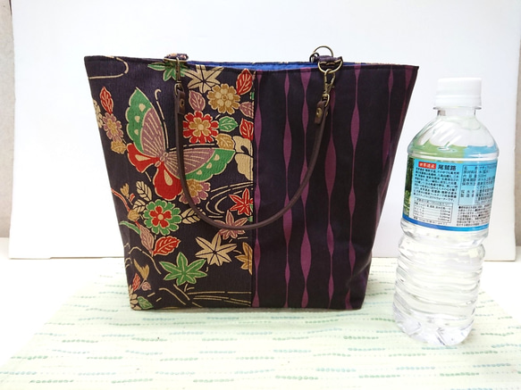 使いやすい四角ハンドバック 着物バッグ トートバッグ ハンドバッグ 夢さき 通販 5541963｜Creema(クリーマ)