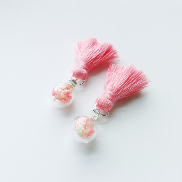 あなたの愛する一つの大きなピンクのタッセルイヤリングホットモデル ピアス（フック・チェーン） Your Loving One 通販 ...