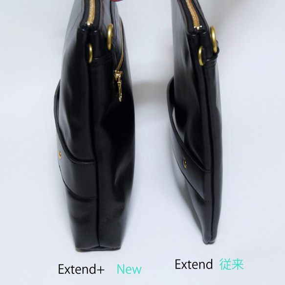 【Extend+】2WAYレザークラッチバッグ 黒 クラッチバッグ GENTLION 通販 3898797｜Creema(クリーマ)