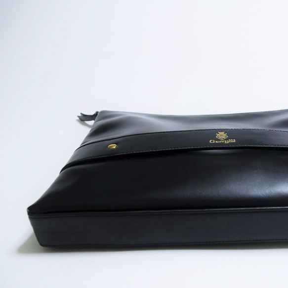 【Extend+】2WAYレザークラッチバッグ 黒 クラッチバッグ GENTLION 通販 3898797｜Creema(クリーマ)
