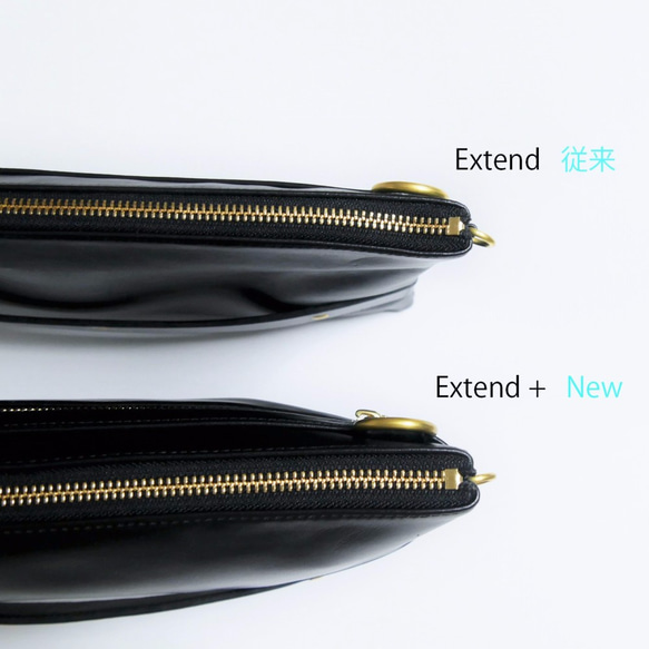 【Extend+】2WAYレザークラッチバッグ 黒 クラッチバッグ GENTLION 通販 3898797｜Creema(クリーマ)