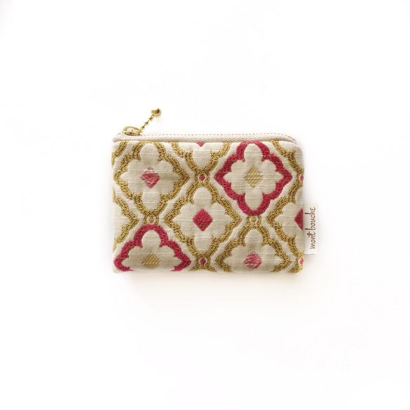 フランス生地・花柄ポーチ(アンティーク・S) ポーチ mont bouche 通販 5394356｜Creema(クリーマ)