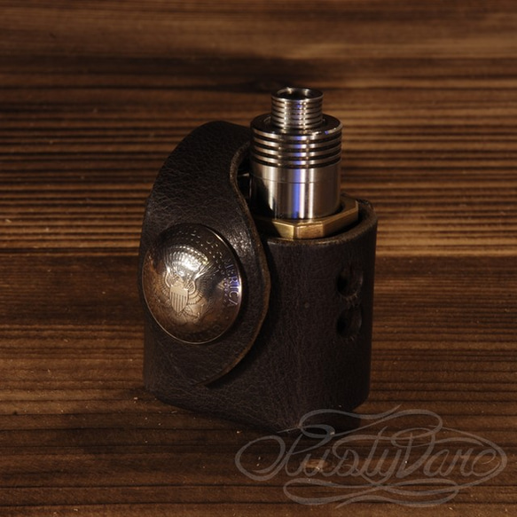 [受注製作可] Vape「Phantus Mini Brass Monkee」専用レザーケース #002 その他ケース RUSTYDARE ...