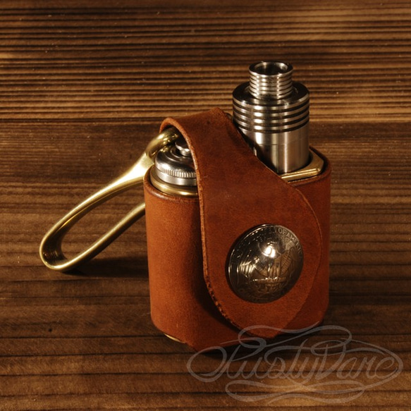 Vape「Phantus Mini Brass Monkey」専用レザーケース #007 その他ケース RUSTYDARE 通販 ...
