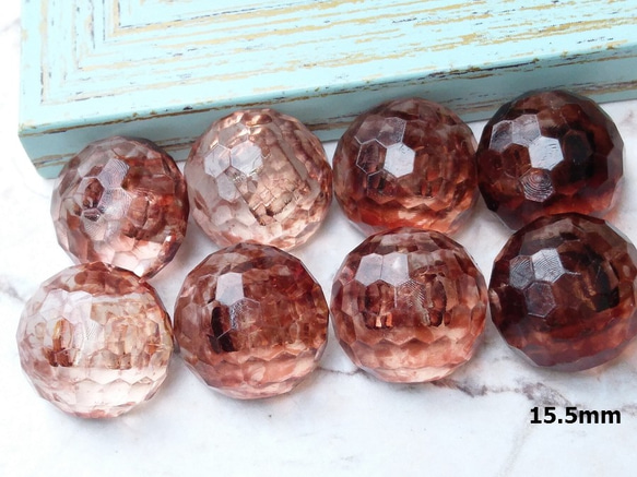 M745 [15.5mmセット8pcs]高品質/半透明のブルーミング効果ボタン ボタン DAdaButton 通販 8117841 ...