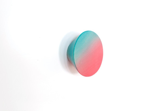 wall hook／gradation／poinsettia タオルハンガー・タオル掛け aroundthepot 通販｜Creema ...