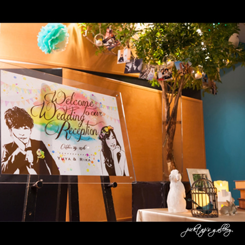 □picktap's gallery□HO-ZUE/ウェルカムボード/A2サイズ □picktap's gallery□HO-ZUE/ウェルカムボード/A2サイズ