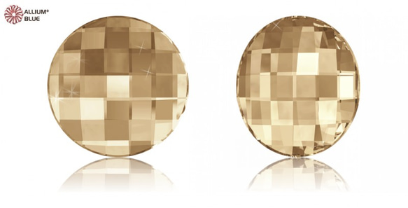 【スワロフスキー#2035】10粒 Chessboard Circle ラインストーン 6mm クリスタル ゴールデン ビジュー・クリスタル AlliumBlue.jp 通販 3209201 ...