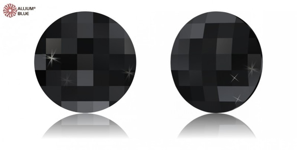 【スワロフスキー#2035】10粒 Chessboard Circle ラインストーン 6mm ジェット (280) 裏 ビジュー・クリスタル AlliumBlue.jp 通販｜Creema ...