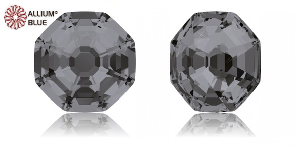 【スワロフスキー#4678】16粒 Solaris 23mm クリスタル シルバー ナイト (001SINI) 裏面にホ ビジュー・クリスタル ...