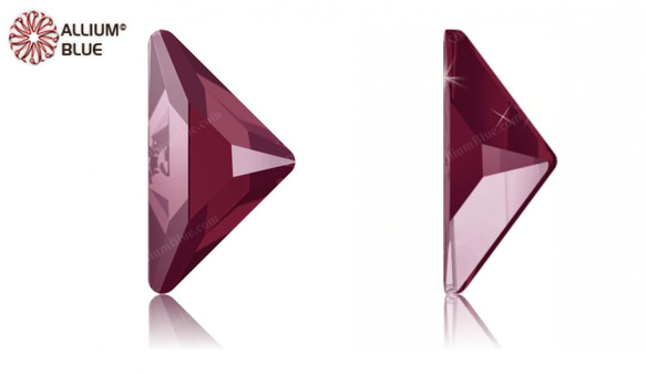 【スワロフスキー#2740】108粒 Triangle Gamma ラインストーン ホットフィックス 8.3x8.3mm ビジュー・クリスタル ...