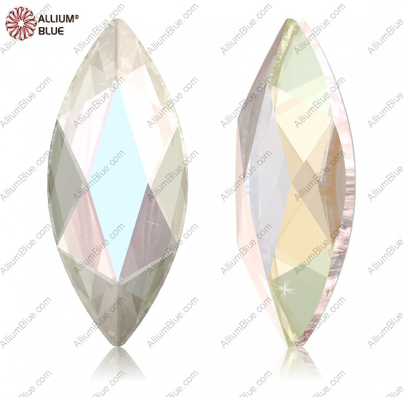 【スワロフスキー#2201】144粒 Marquise ラインストーン 8x3.5mm クリスタル AB (001AB) ビジュー・クリスタル AlliumBlue.jp 通販 4719766 ...