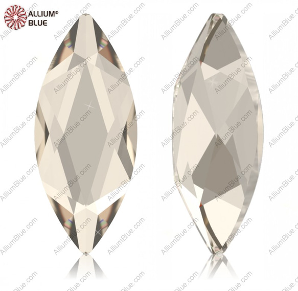 【スワロフスキー#2201】72粒 Marquise ラインストーン ホットフィックス 8x3.5mm クリスタル シル ビジュー・クリスタル AlliumBlue.jp 通販｜Creema ...