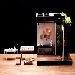 アンティーク玄関の一角 A-002 ミニチュア ドールハウス 手作りキット キット F.U.U 通販｜Creema(クリーマ) 11052508