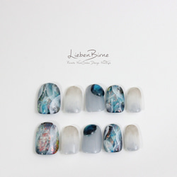 spark nuance ネイルチップ（つけ爪） LiebenBirne 通販｜Creema(クリーマ) 12623437