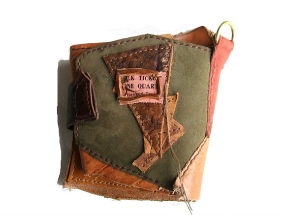 half wallet 『Junk art design』 その他ミニ財布・コンパクト財布 &301 通販 1604205｜Creema(クリーマ)