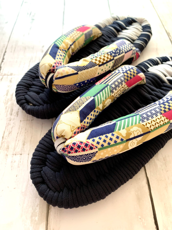 布草履(布ぞうり) スリッパ・ルームシューズ moonkei 通販｜Creema(クリーマ) 11916759