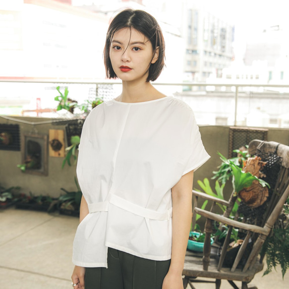 Manman_Manman両面top_MoonlightWhite その他トップス 哈鹿。Haru 通販 11504943｜Creema(クリーマ)