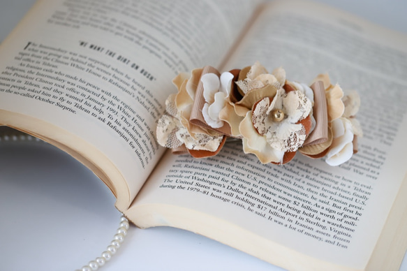 大人可愛い バレッタ BG バレッタ Atelier E 通販 5263002｜Creema(クリーマ)