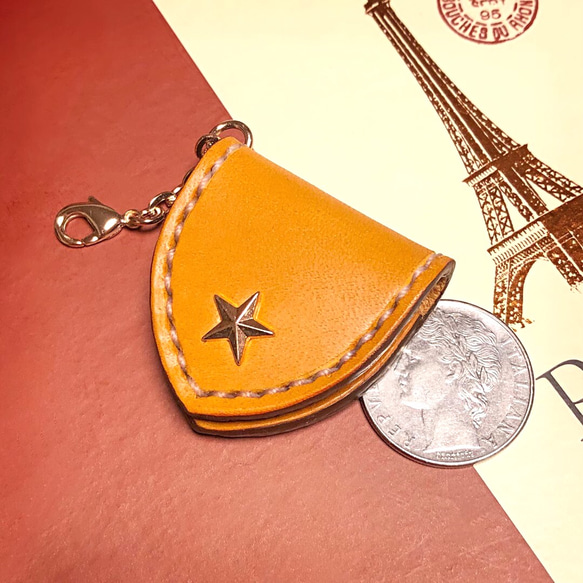 栃木レザーのピックコインケース 小銭入れ・コインケース NECO LEATHER 通販 12663572｜Creema(クリーマ)