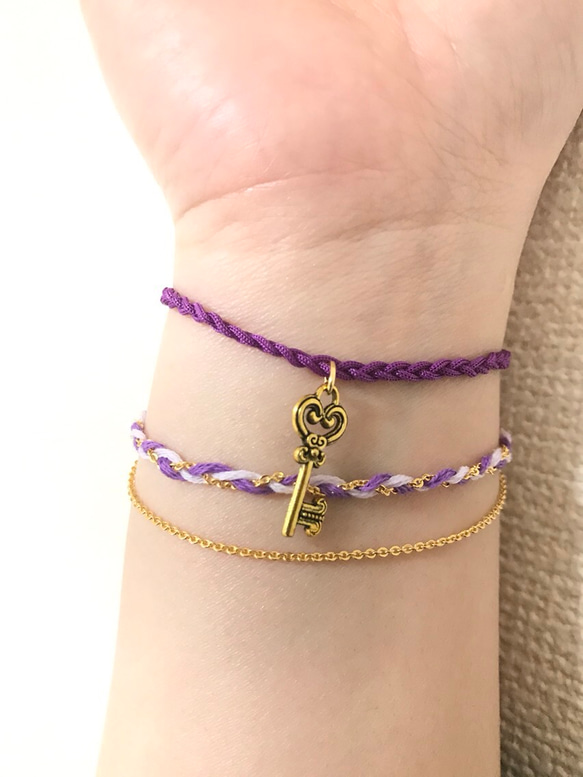 送料無料‼︎ チャーム付き 3連アンクレット アンクレット pearl-rii 通販｜Creema(クリーマ) 3871197