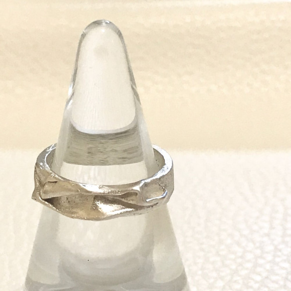 R11015 Wrinkle Silver Ring I 指輪・リング HedgeMazeAccessories 通販 3412351 ...
