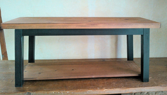 テレビボード ローボード ローテーブル テレビ台 黒 棚・シェルフ・ラック gnsdr098 通販 8397357｜Creema(クリーマ)