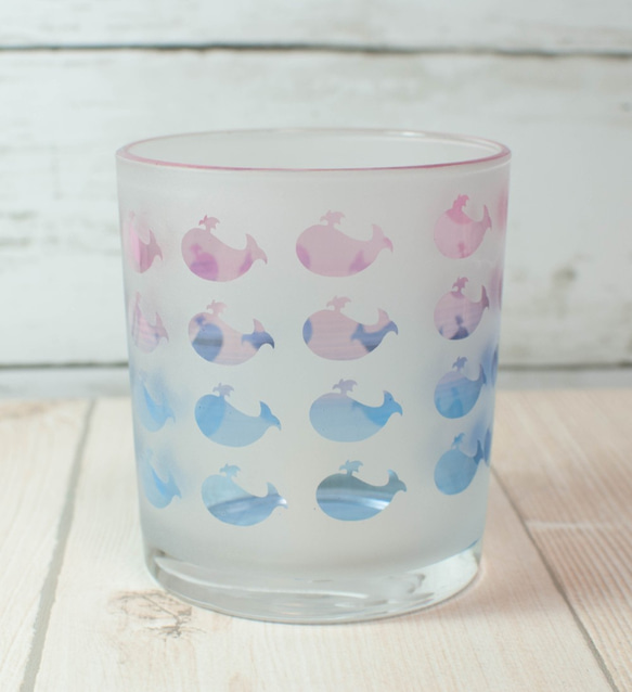 くじらグラス グラス いろした工房 通販｜Creema(クリーマ) 4628234