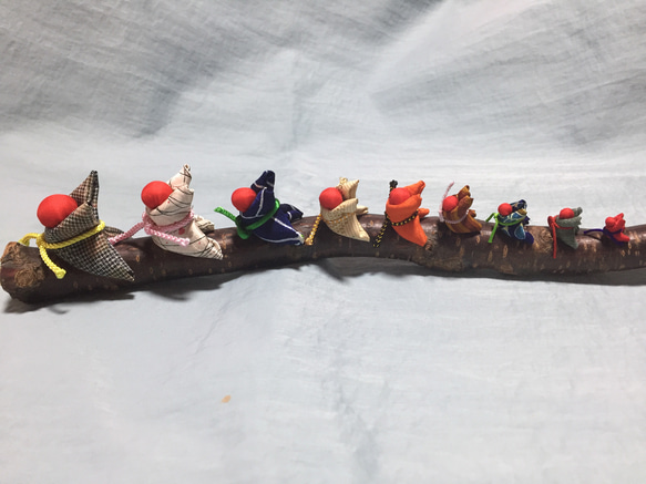 お猿さんの御飾り 九難がサル （大） その他置物 てしごと Tamiko 通販 3682840｜Creema(クリーマ)