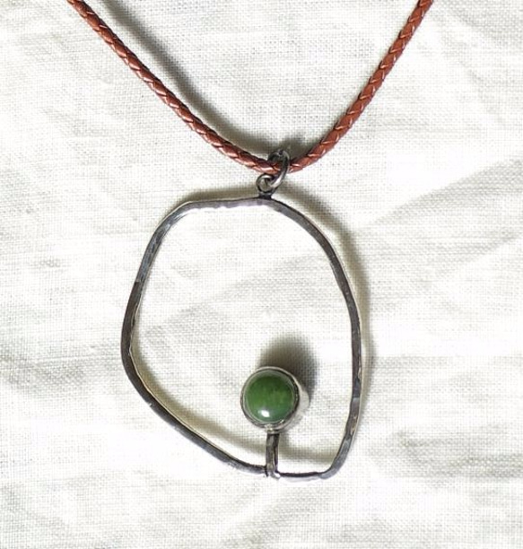 モスアゲート ネックレス ネックレス・ペンダント ...kei... 通販｜Creema(クリーマ) 3588916