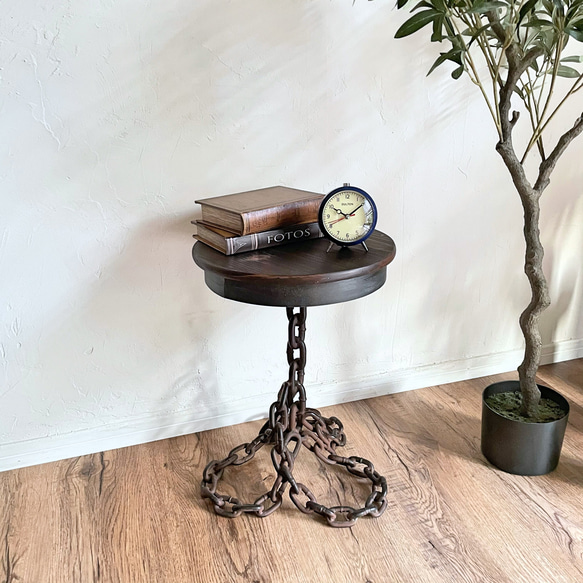 Chain Side Table サイドテーブル STUDIO ZALTS 通販 7239998｜Creema(クリーマ)