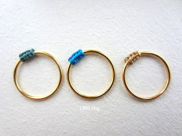 【LINGring】ピーコックブルー 指輪・リング fordwych jewellery®︎ 通販 375944｜Creema(クリーマ)