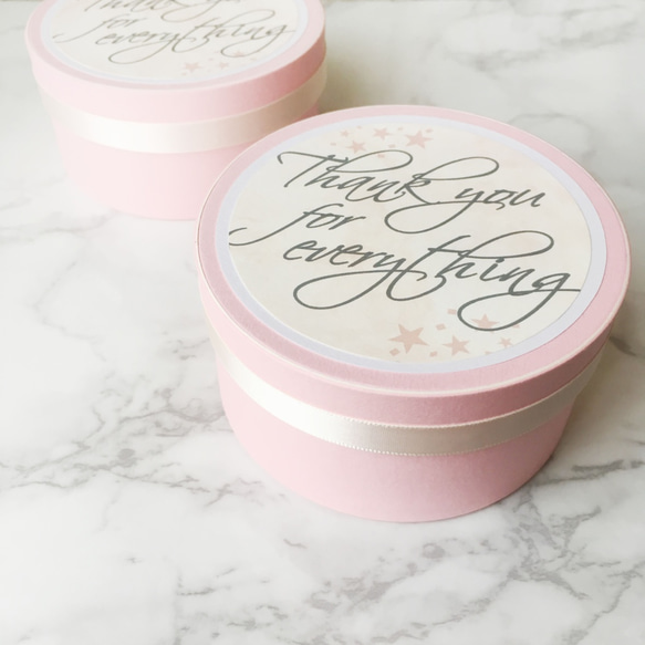 【在庫限り】寄せ書きBOX -Pink- メッセージカード TSUMUGIFT 通販 5690381｜Creema(クリーマ)